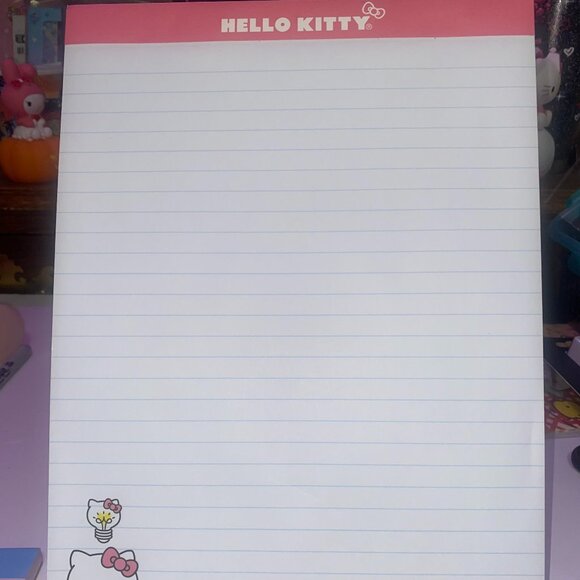 Office | Hello Kitty Legal Notepads 8 Sheets | Poshmark